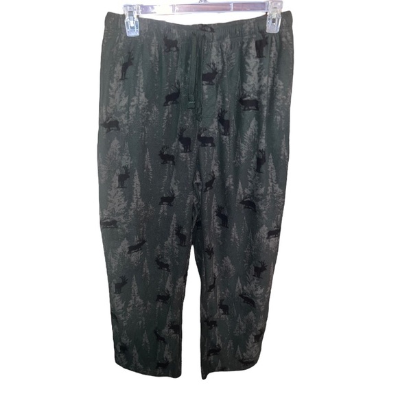 croft & barrow | Pants | Croft Barrow Hunter Green Deer Mens Pajama ...